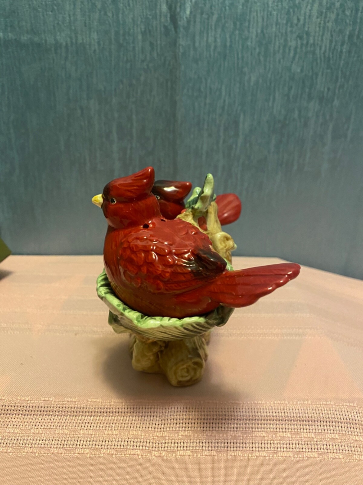 Cracker Barrel Holiday Garden Salt Pepper Tray Set CHRISTMAS CARDINAL ...
