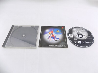 Mint Disc Playstation 1 Ps1 Simple 1500 Series Vol.62 The Skiing ...