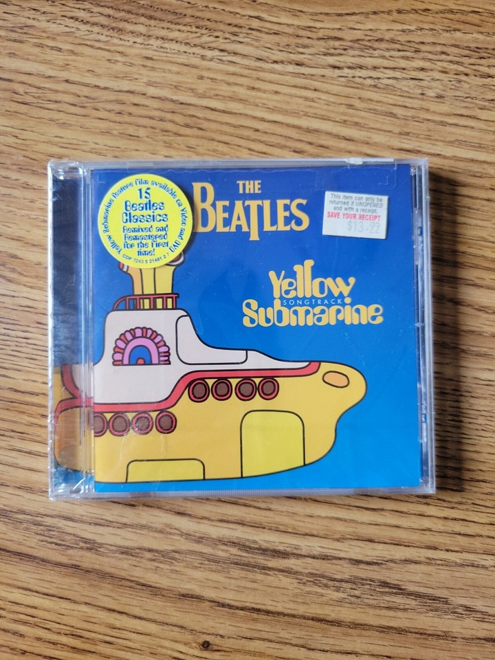 The Beatles sealed ‘Yellow Submarine Soundtrack’ 1999 CD w/ remixes ...