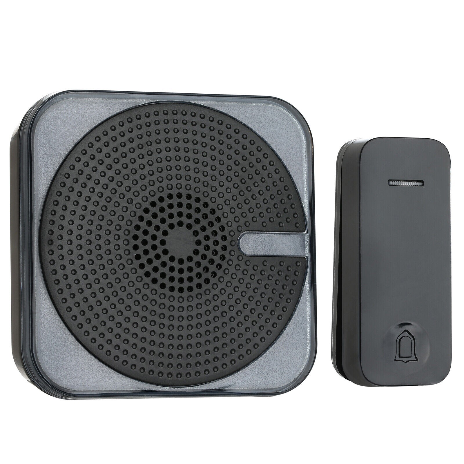 Door Knocker Wireless Plug-In Doorbell – 26 Chime Sounds, 100m Range ...