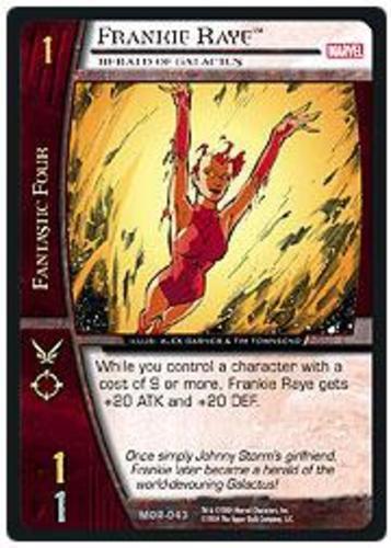 VS System: Frankie Raye, Herald of Galactus - Unlimited Edition - Foil ...