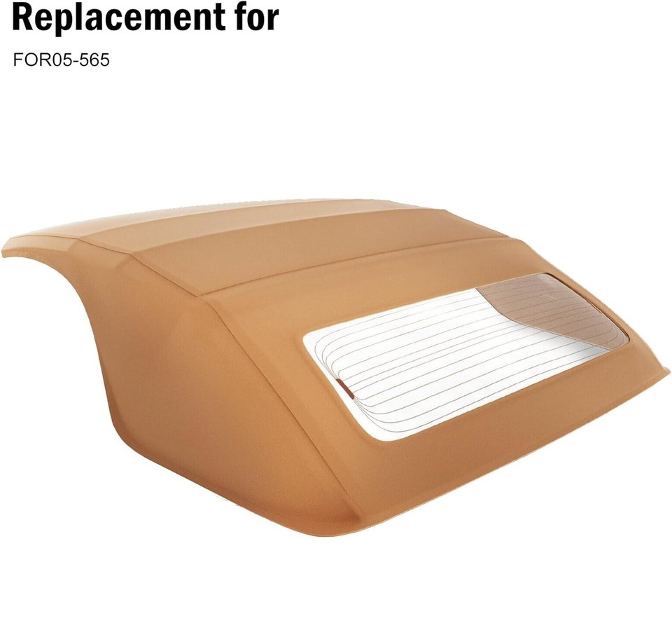 Tan Convertible Top Fit Ford Mustang Convertible Top 05-14 w/Heated ...