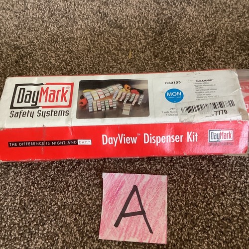 DayMark Safety Systems Day of The Week 1" Removable Labels Monday ...