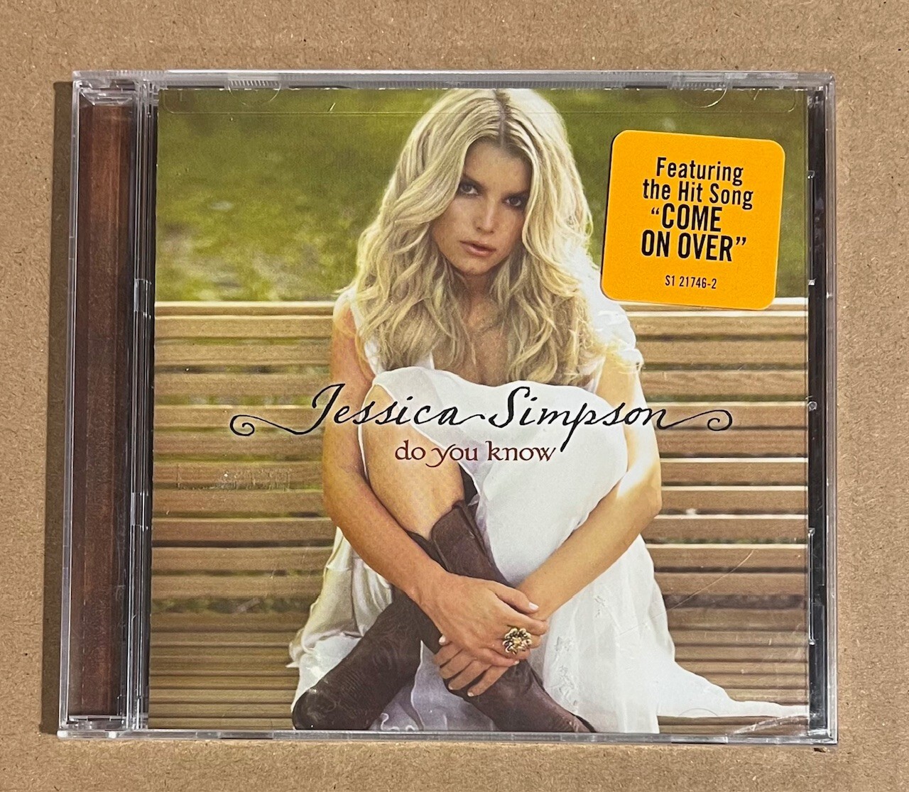 Jessica Simpson - Do You Know RARE out of print CD (SEALED w/ crack in ...