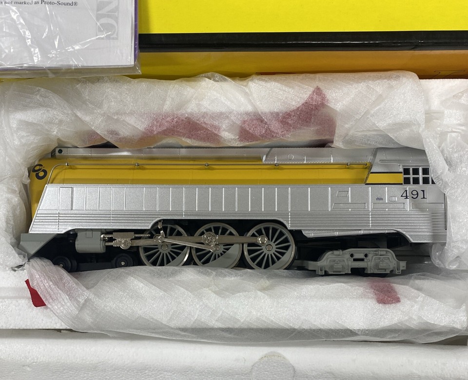 Railking By MTH O Scale 4-6-4 Hudson Steam Engine C & O #491 3 Rail ...