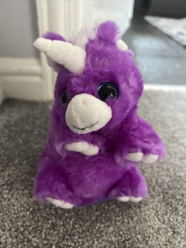 Wild republic SWITCH-A-ROO Unicorn Purple White Pink Plush Ying yang 2 ...