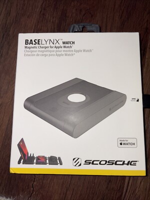 Scosche BLAW2-XTSP BaseLynx Watch Modular Apple Watch Charging Station ...