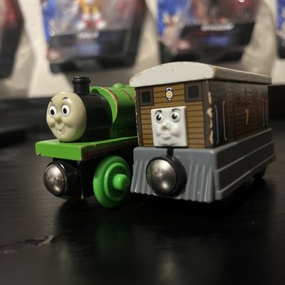 Thomas & Friends Wooden Railway Racing Percy Toby Train Tank Engine | eBay