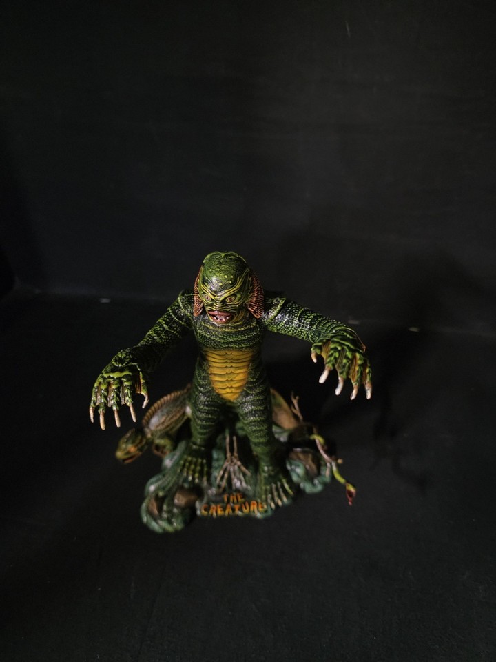 VINTAGE AURORA CREATURE FROM THE BLACK LAGOON MONSTER MODEL KIT BUILT ...