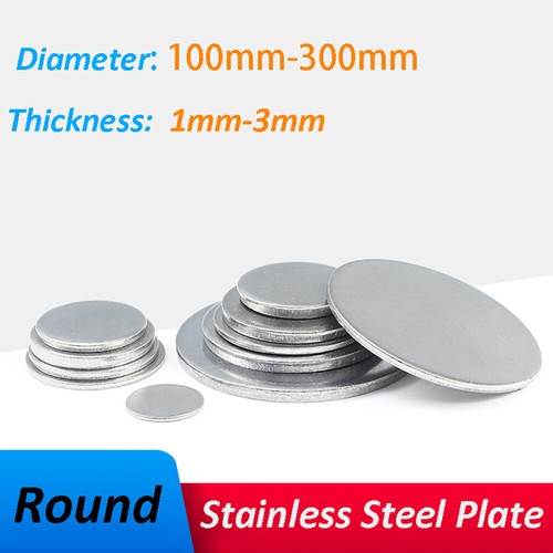 Stainless Steel Blank Round Discs 304 Grade Sheet Metal Precision Laser ...