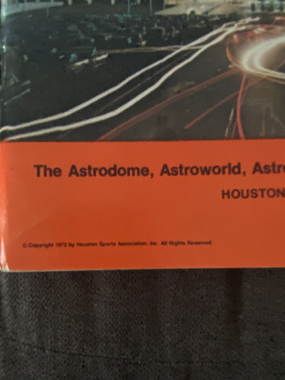ASTRODOMAIN Astrodome Astroworld HOUSTON TEXAS Home of the Astros 1972 ...