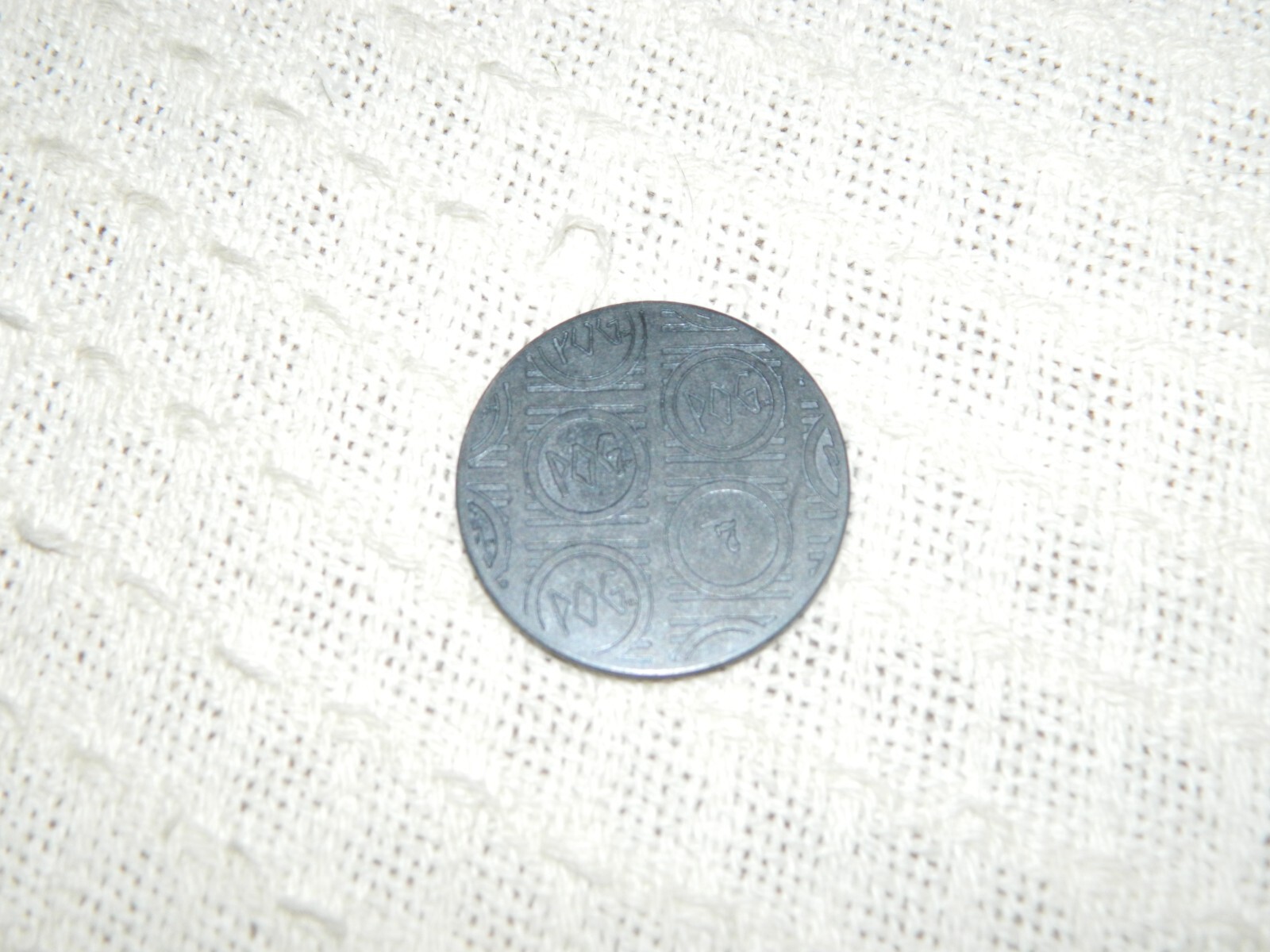 Vintage POG #2 POG Blue Ghost Monster Plastic POG Slammer | eBay