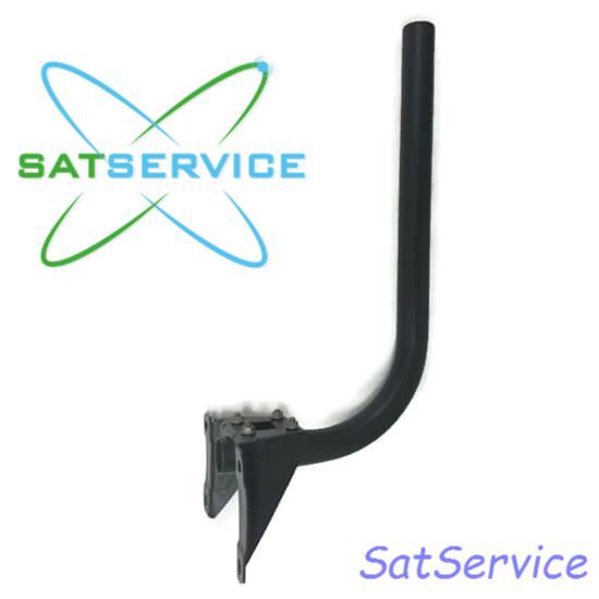 SATELlITE DISH WALL MOUNT Metal Bracket 30mm Tube Sky, Freesat ...