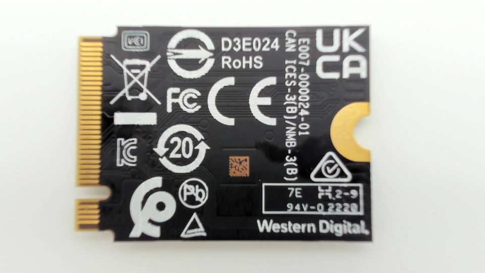 Western Digital 256GB M.2 2230 NVMe Internal SSD 551MB/s 098F8 (OEM) | eBay