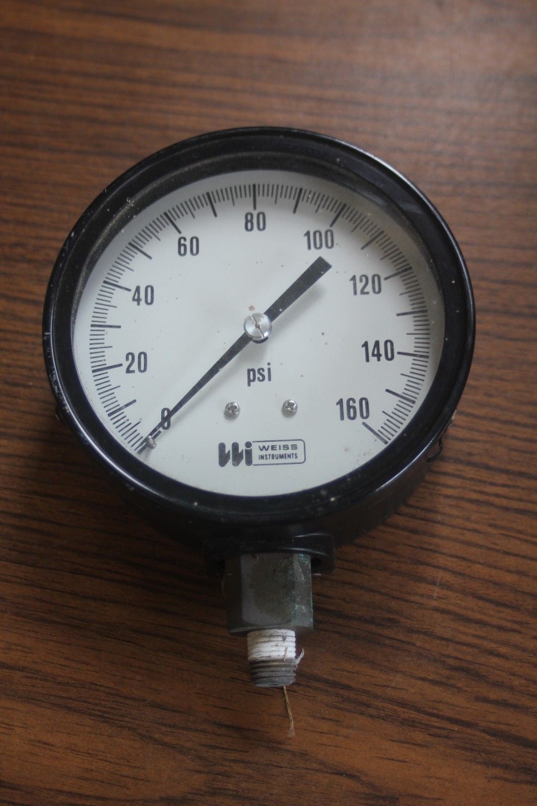 Weiss Instruments Pressure Gauge 4.5" 0-160 PSI | eBay