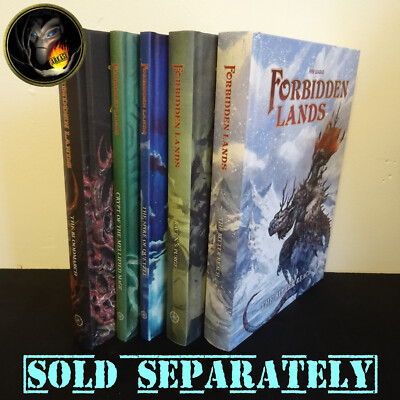 FORBIDDEN LANDS - MULTILIST - Free League - Various Hardback Books ...