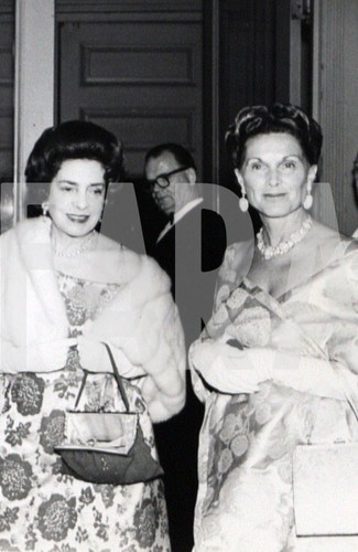 Photo de presse vintage USA Mrs E.F.Hutton Et Vernon Reed 1961 tirage ...