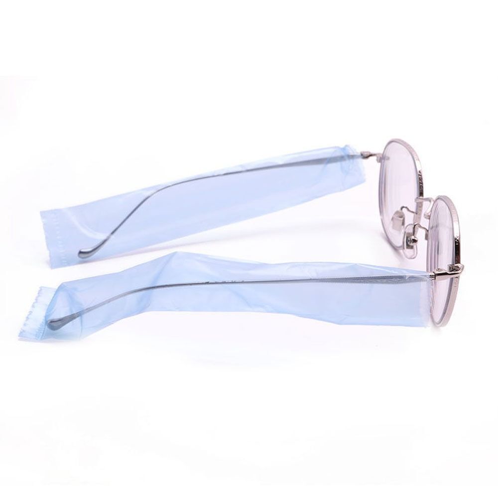 3PCS Plastic Spectacle Leg Sets Blue Glasses Protective Cover Haircut ...