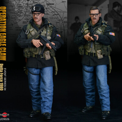 UJINDOU Operation Eagle Claw Delta Force 1980 1/6 Scale Action Figure ...