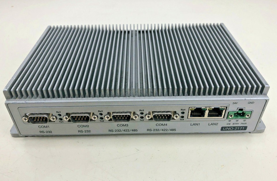 ADVANTECH UNO-2171-P12E Embedded Automation Computer 10-53VDC 5A --RoHS ...