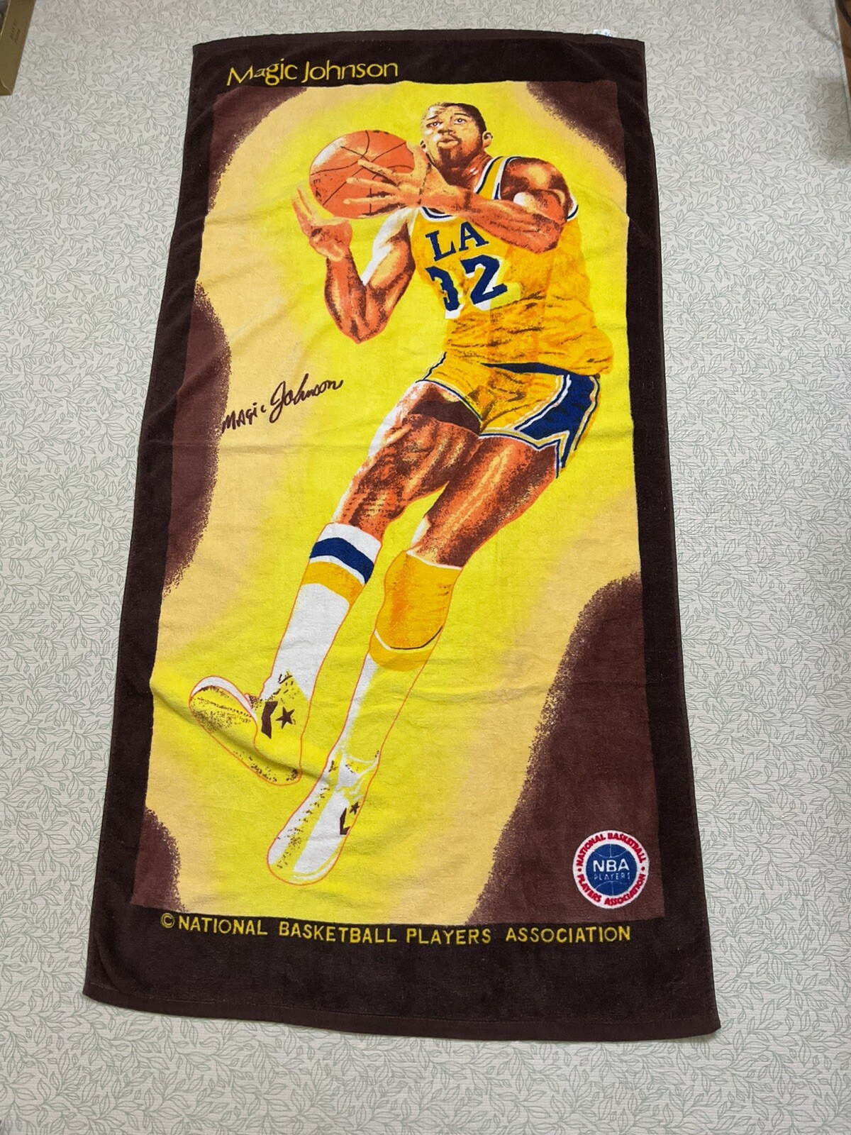 Rare 80’s/90’ Vintage Magic Johnson Beach Towel | eBay