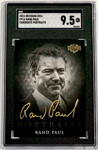 2016 Decision 2016 Decision CP16 Rand Paul Candidate Portraits SGC 9.5 ...