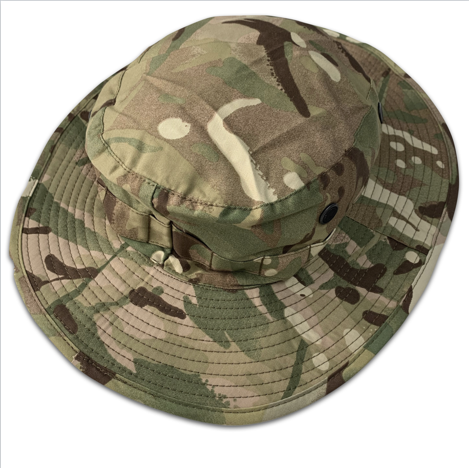 MTP BUSH HAT - Sizes , Camo Tropical Combat Summer Boonie , British ...