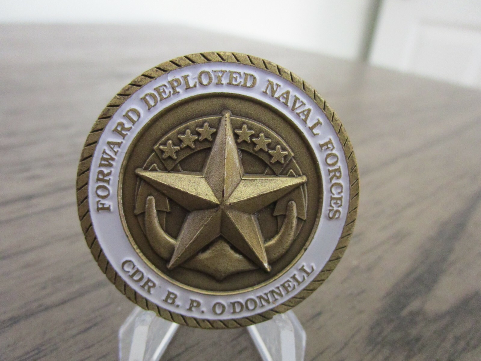 USN USS Curtis Wilbur DDG-54 Commanding Officer Challenge Coin #896A | eBay