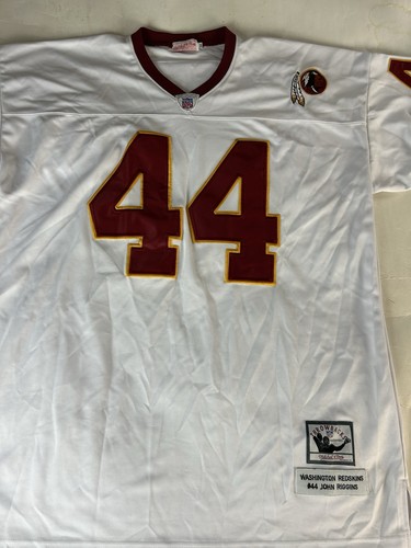 John Riggins 44 Washington Redskins Mitchell Ness Jersey Size 54 ...