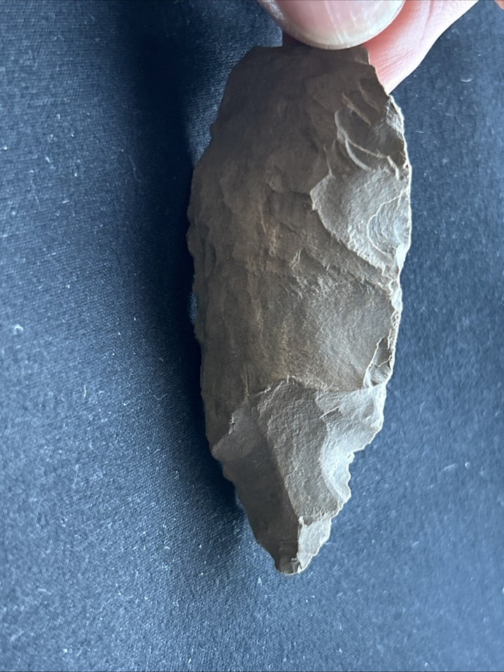 Authentic Native American Artifact Arrowhead/Point. ADENA BLADE | eBay