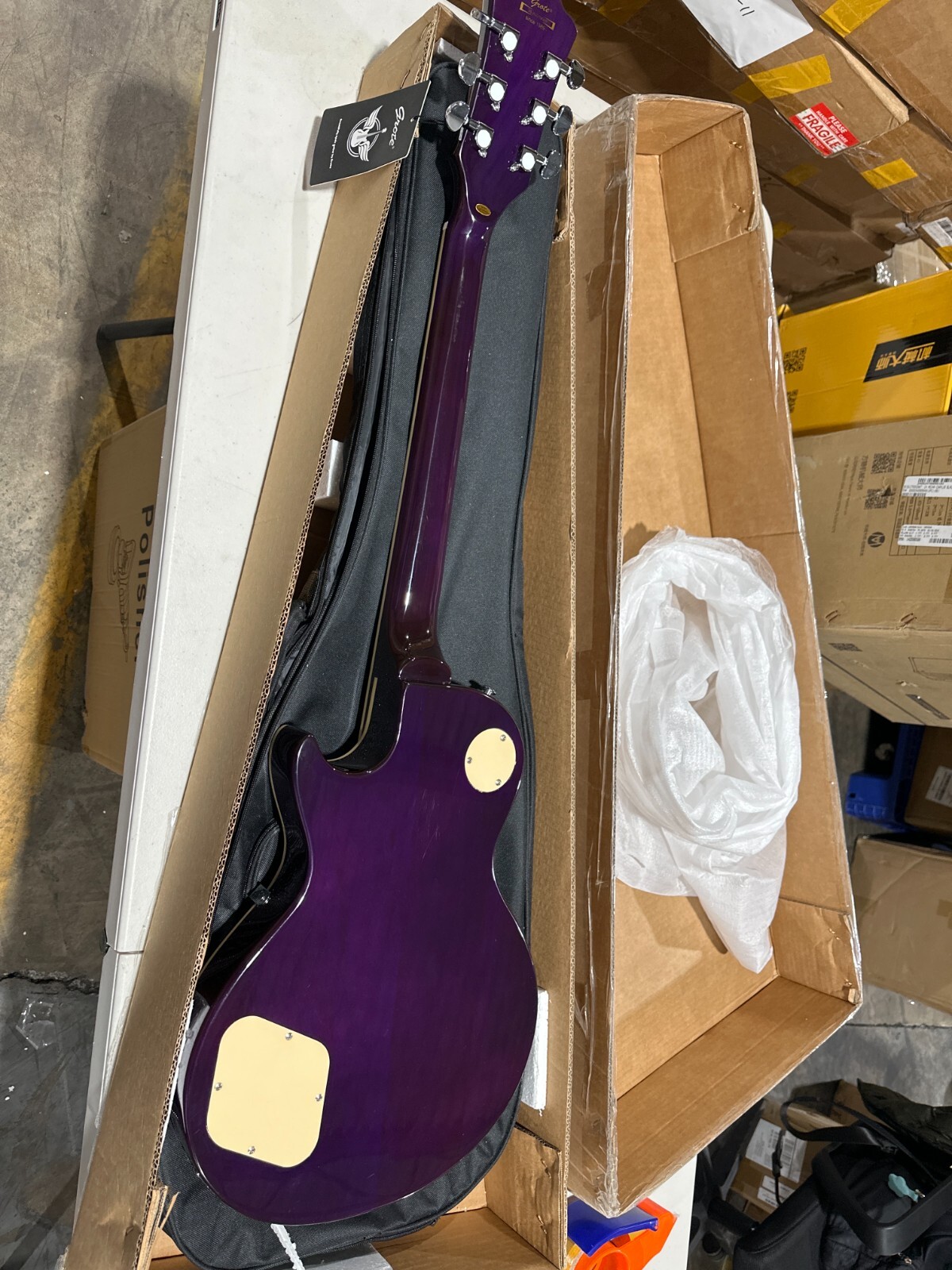 Purple Solid Body LPS-006 Electric Guitar, 6-String, RT-241105-20 | eBay