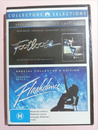 Footloose / Flashdance COLLECTORS SELECTION (2 DVD Set) Region 4, Brand ...