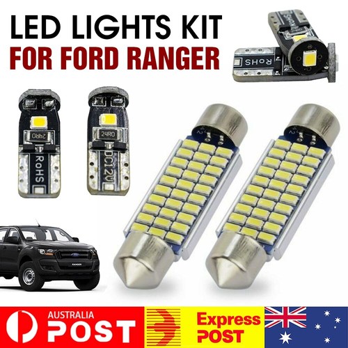 6Pcs For Ford Ranger PX1 PX2 PX3 Xenon White Led Interior Lights ...