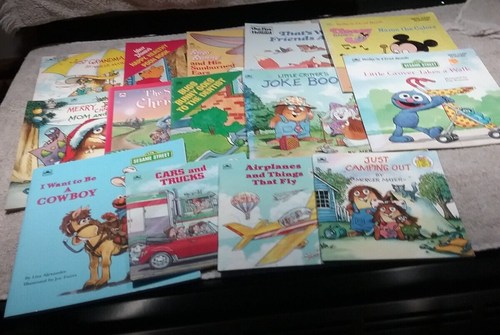 Lot of 14 LITTLE GOLDEN Childrens Books - Paperback | eBay