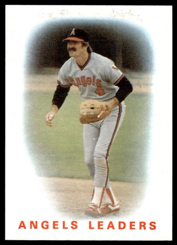 1986 Topps Baseball Card Angels Leaders: Bobby Grich California Angels ...