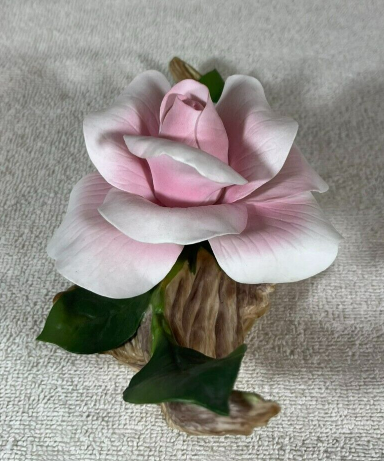 Boehm Porcelain Rose pink American Express #110 Made In England | eBay