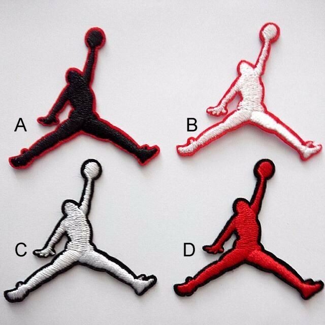 Sports Jumpman Logo Embroidered Iron On Patch | eBay