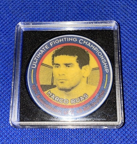 UFC Rare 10th Anniversary Coin - Marco Ruas pride fc memorabilia | eBay