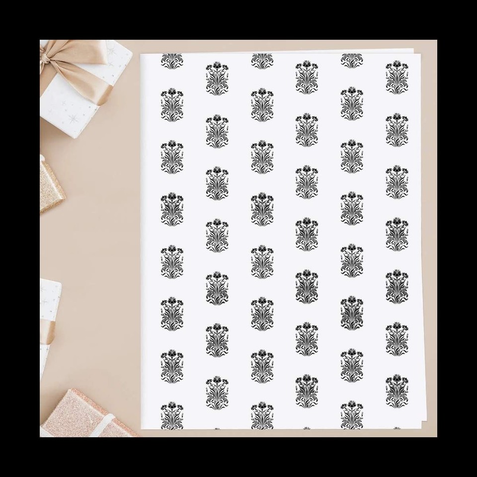 'Art Nouveau Carnations' Gift Wrap / Wrapping Paper / Gift Tags ...