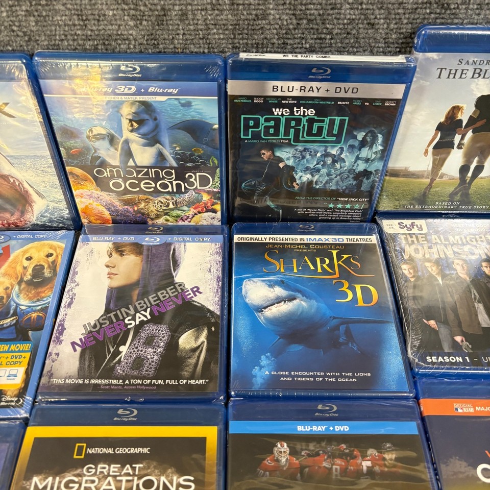 Wholesale lot 20 Blu-ray Movies - Assorted - Free Shipping - Brand NEW ...