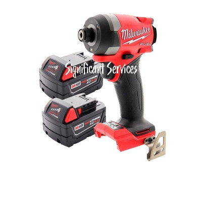 Milwaukee Drill Milwaukee M18 Fuel Kit - Brushless Motor With 2x 5.0Ah ...