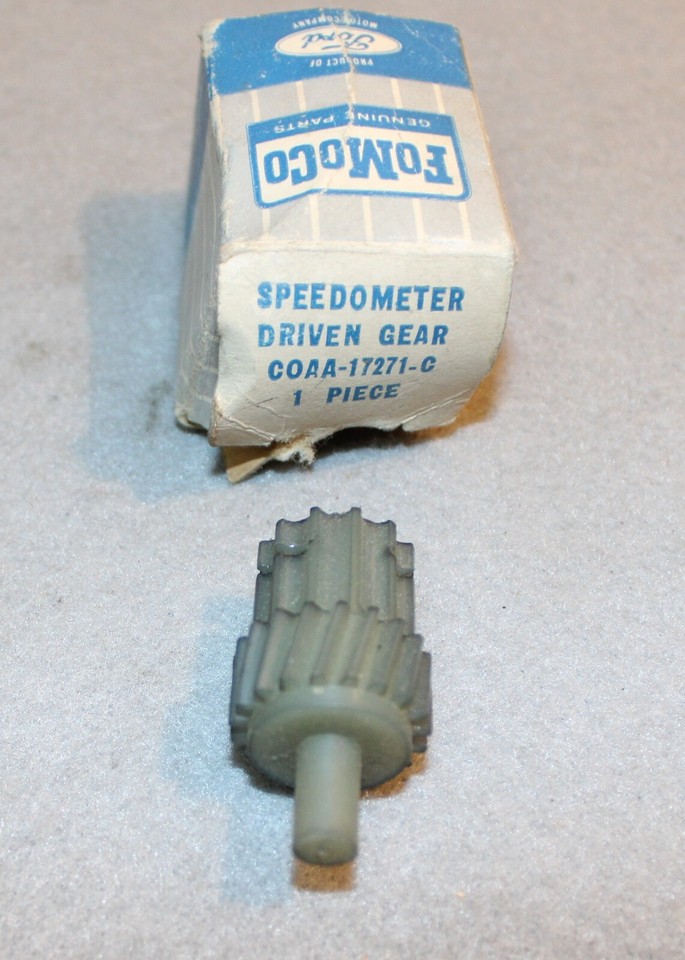 1960-1963 Ford Galaxie Taxi Police Car NOS FORD-O-MATIC SPEEDOMETER ...