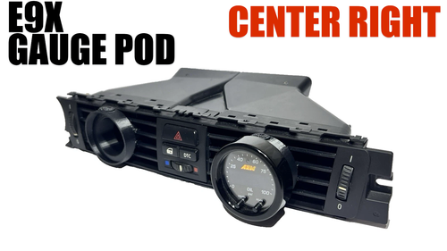 BMW E90 E91 E92 E93 3 Series 52mm Center Right Air Vent Gauge Pod Mount ...