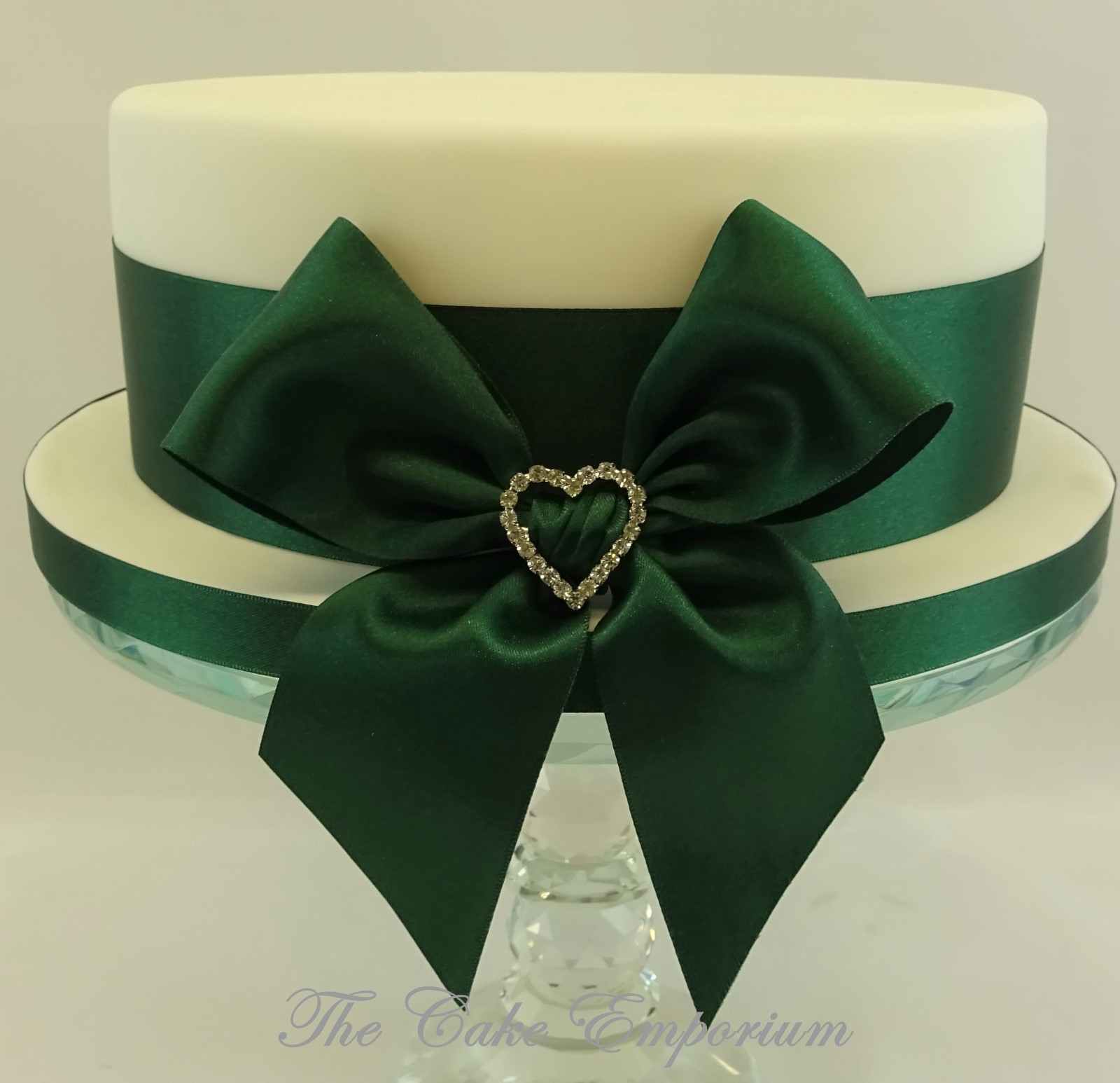 1 MTR 50mm RIBBON WITH DIAMANTE HEART BUCKLE BOW RIBBON CAKE RIBBON ...