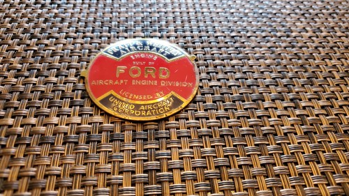 WW2 FORD PRATT & WHITNEY aircraft engine emblem military convair B-36 ...