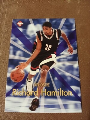 1999 RICHARD RIP HAMILTON COLLECTORS EDGE XPLOSIVE ROOKIE CARD RC #X10 ...