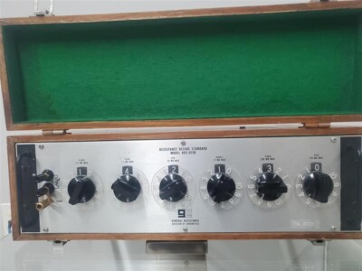 General Resistance RDS-615B Decade resistance standard box resistor | eBay