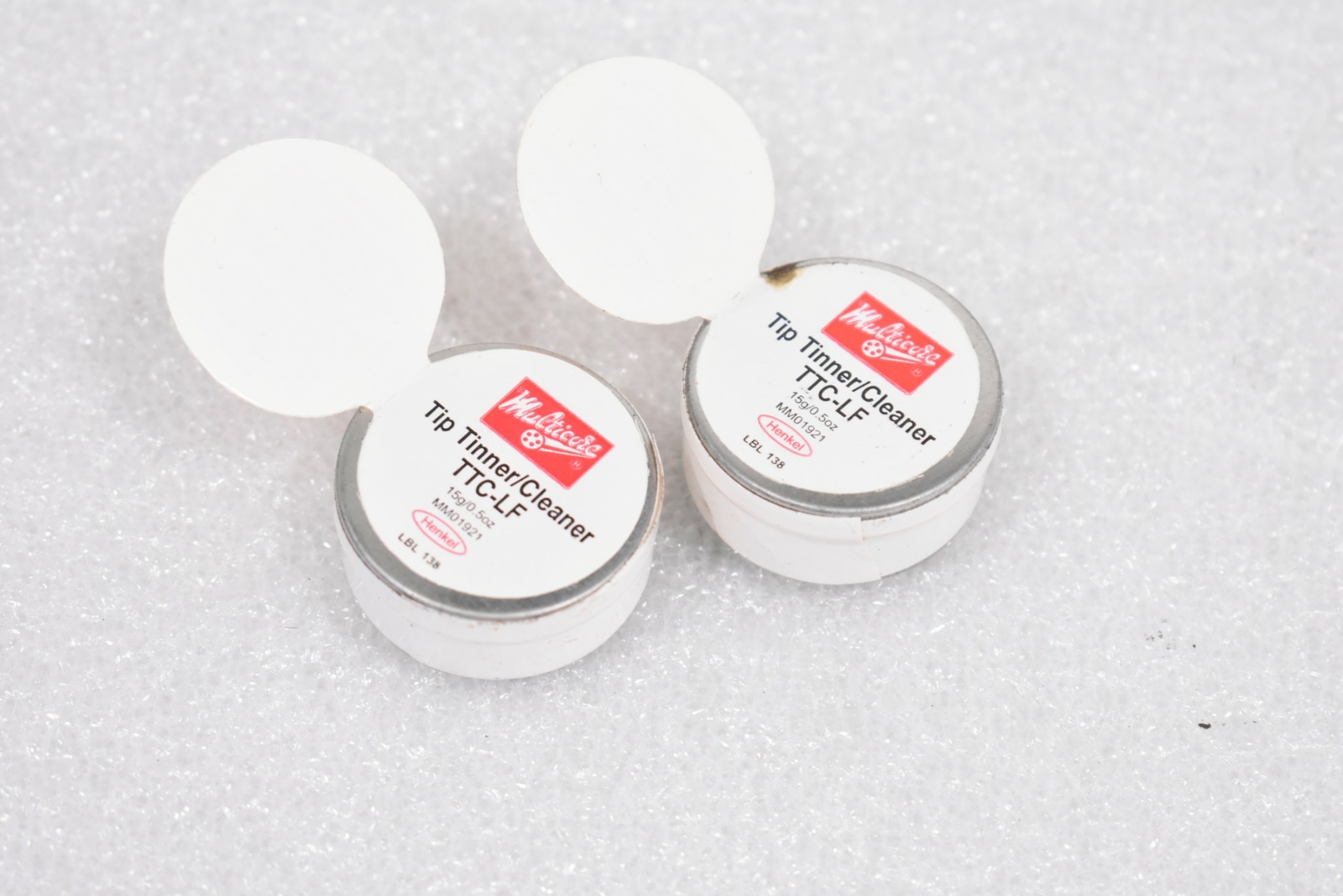 HENKEL MULTICORE TTC-LF, MM01921 TIP TINNER/CLEANER, 15G/0.5OZ - LOT OF ...