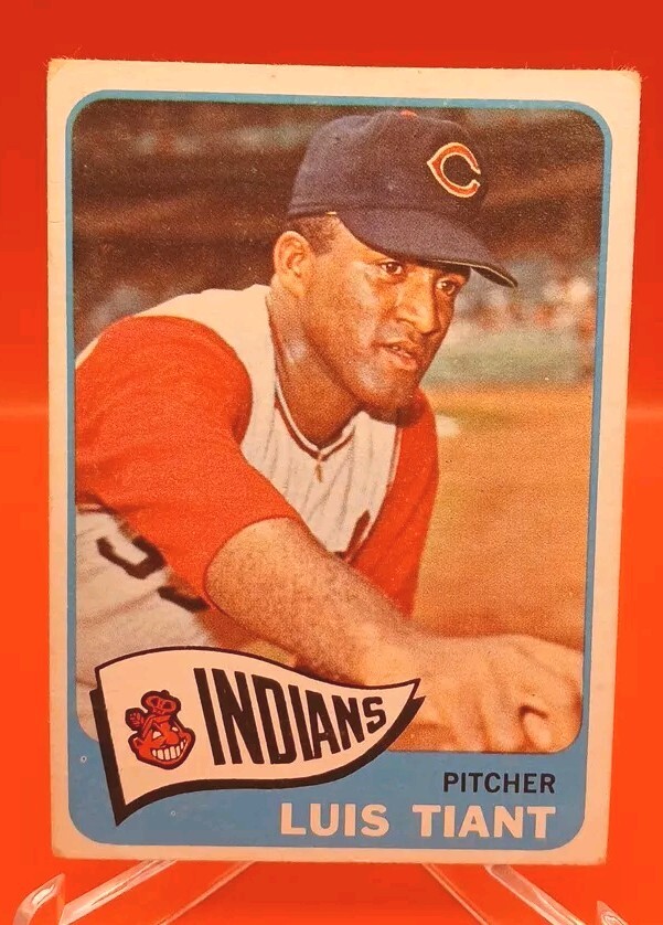 Luis Tiant - 1965 Topps #145 Rookie RC EX- Wrinkle | eBay