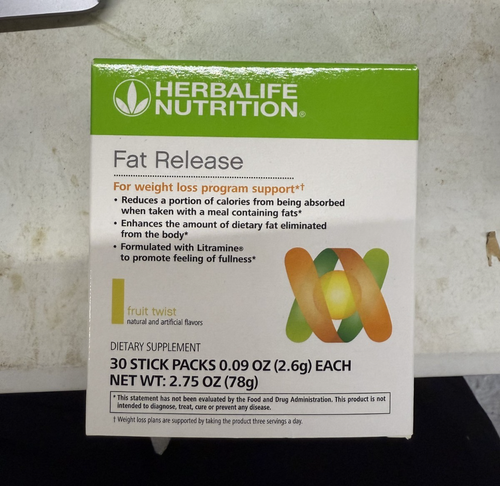 Brand New Herbalife Fat Release for Weight Loss 30 Sticks Fruit Twist ...